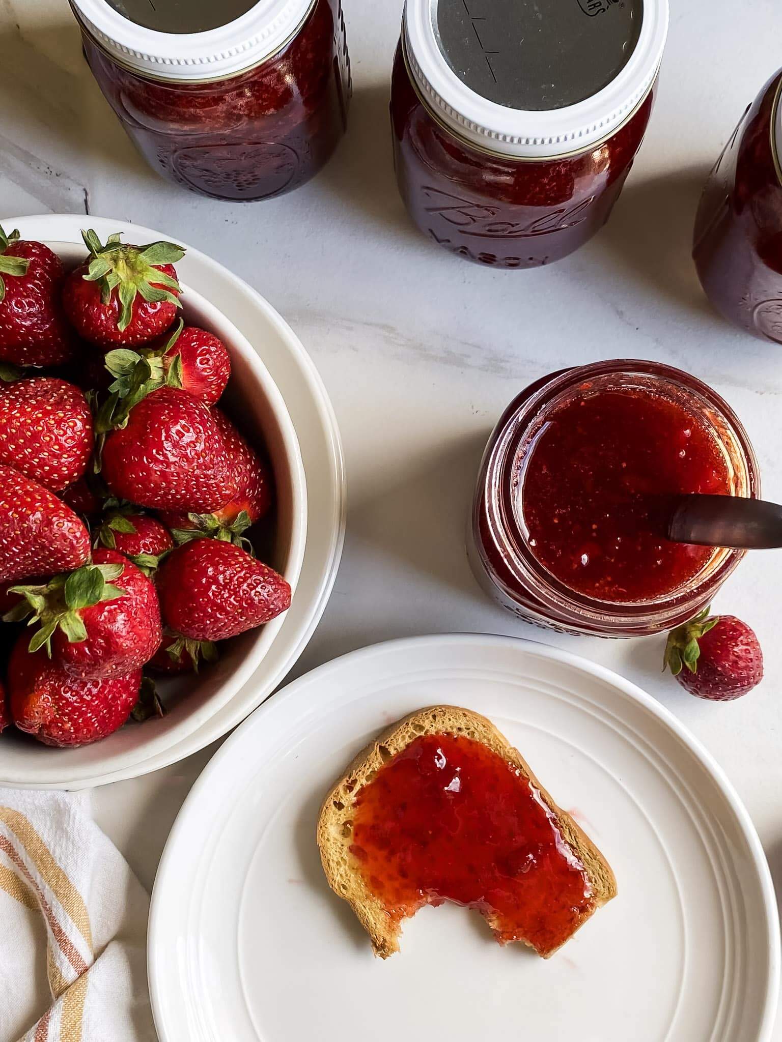 Easy Beginner Canning: How to Make The Best Strawberry Jam | Joanna Overly