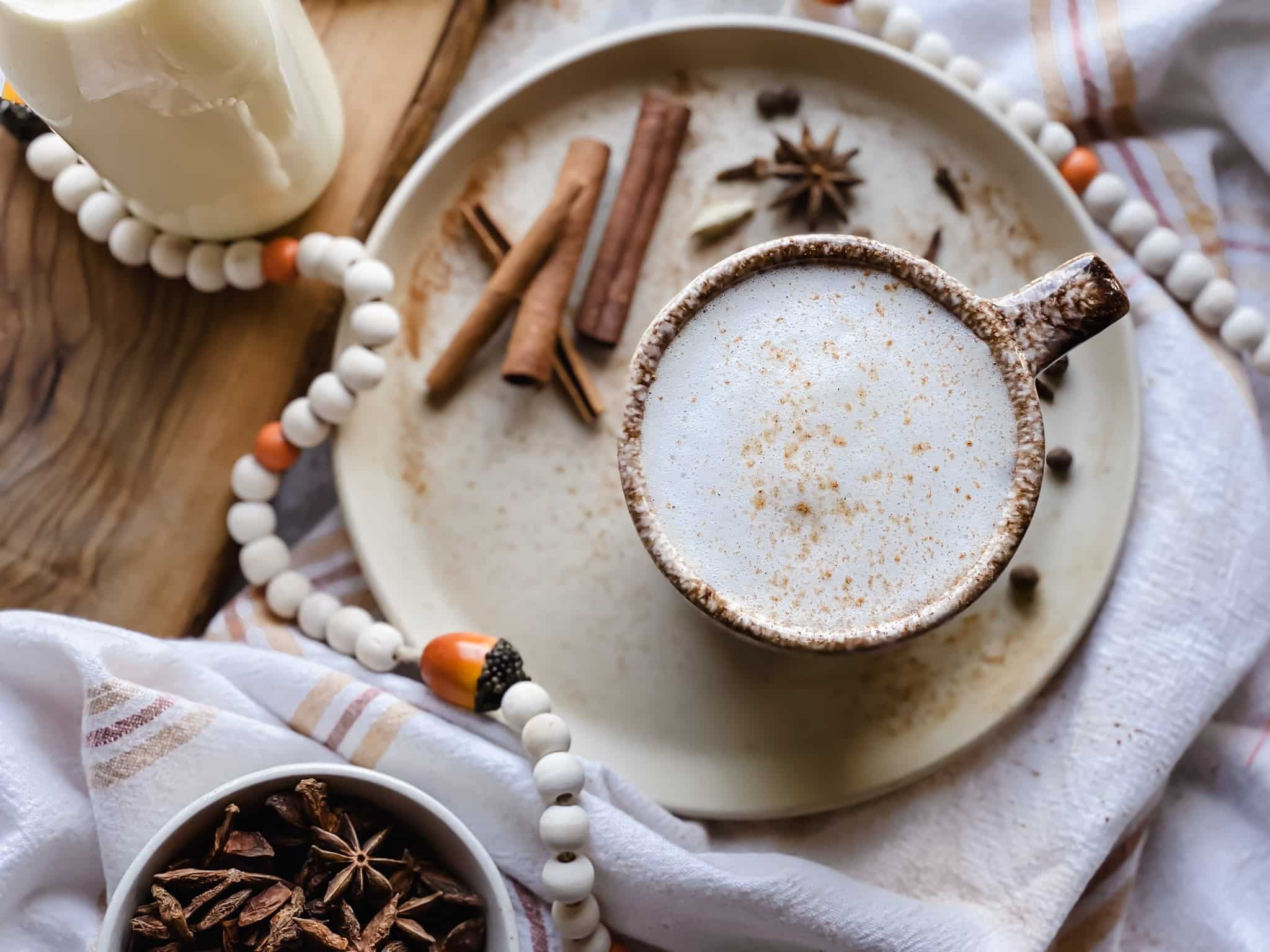 Easy Homemade Chai Tea Latte Recipe: How To Make at Home | Joanna Overly